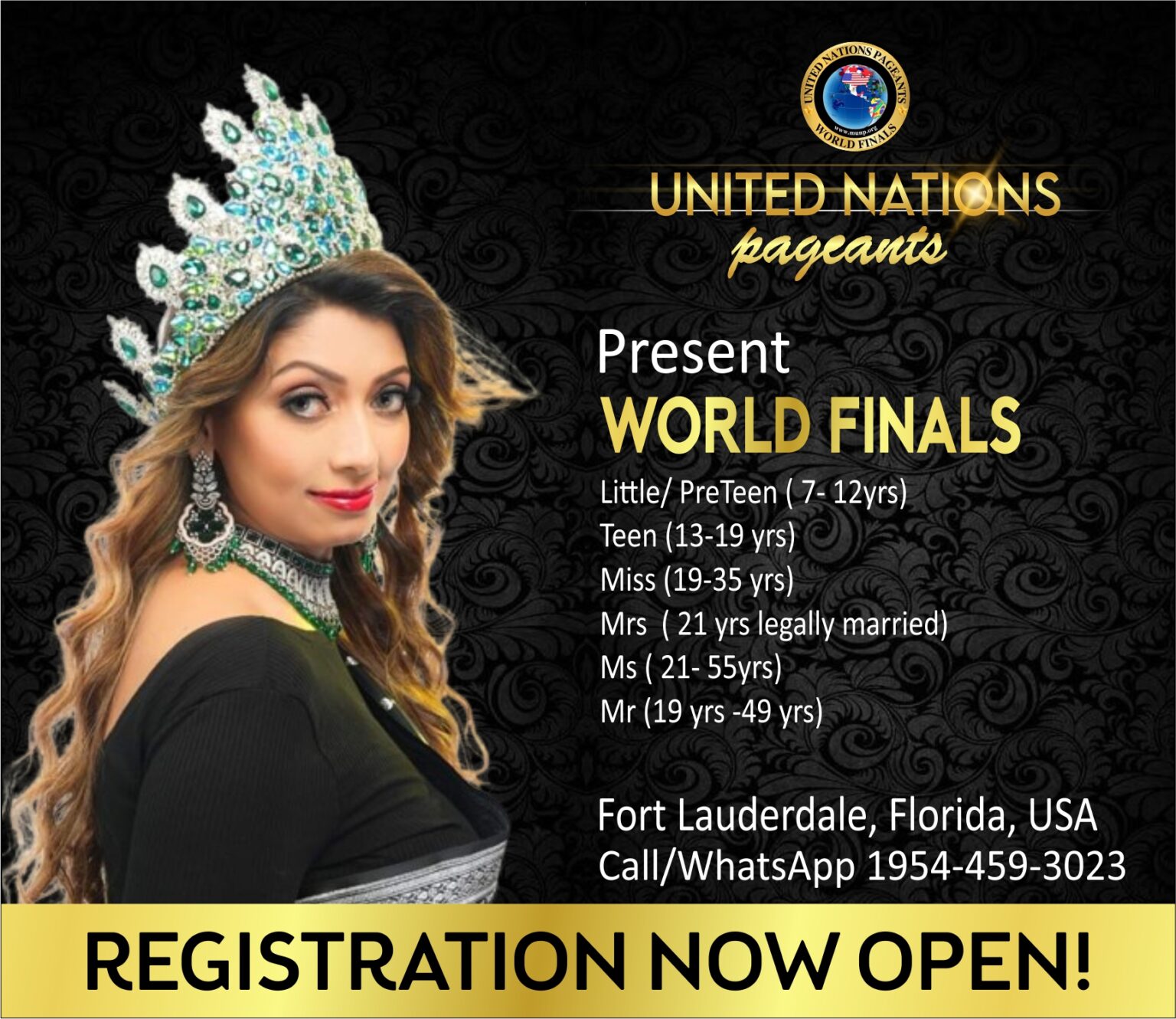 Entry Form – United Nations Pageants LLC